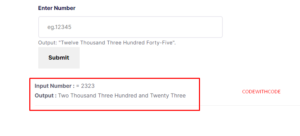How to convert numbers into words in PHP - Code With Code